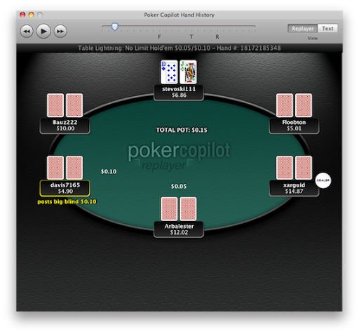 New Look Poker Copilot Hand Replayer | Poker Copilot
